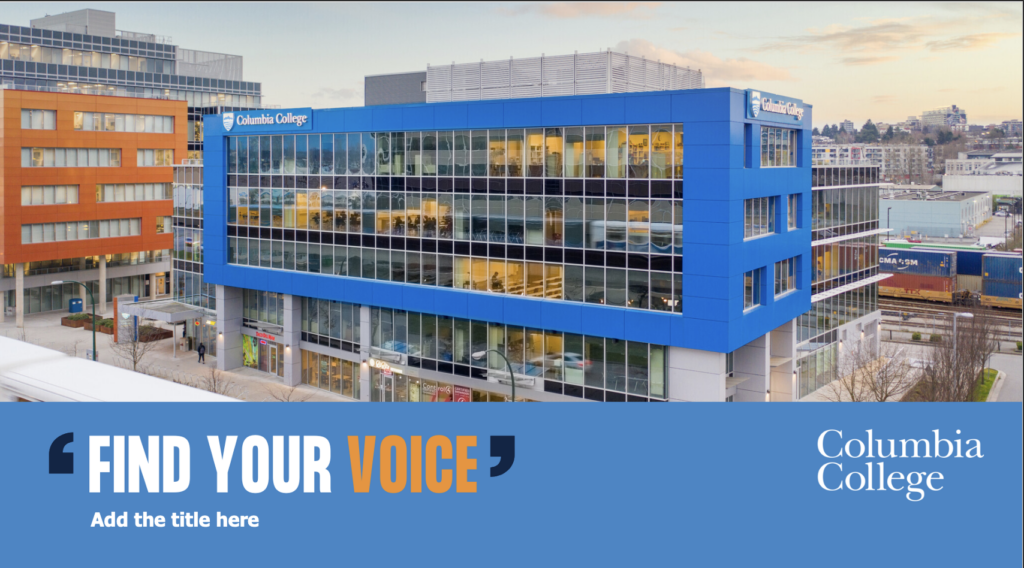 Brand Guide & Downloads | Columbia College, Vancouver